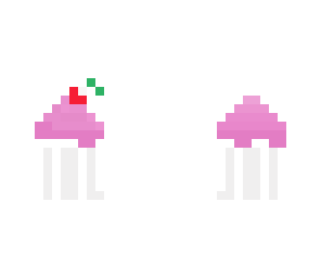 Strawberry milkshake | Minecraft Skin