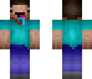 drooling steve | Minecraft Skins