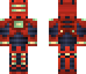 Robot Red | Minecraft Skin