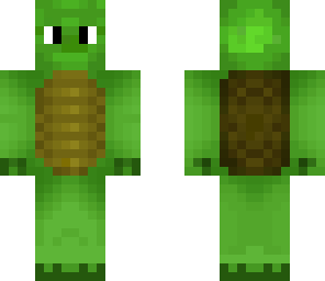 Nerdy Derp Turtle | Minecraft Skin