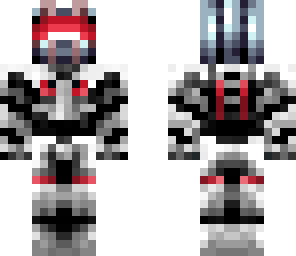 Red WarriorBot | Minecraft Skin