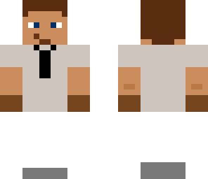 steve with suit and gloves | Minecraft Skins