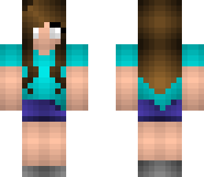 Female Herobrine | Minecraft Skins