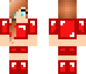 ruby armor | Minecraft Skins