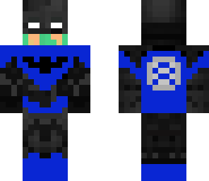 blue batman | Minecraft Skin