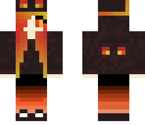 Magma Cube girl | Minecraft Skin