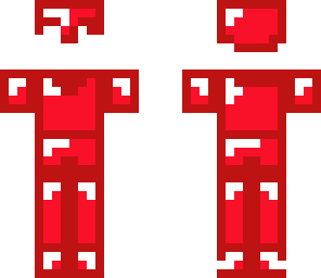 ruby armor 29 likes | Minecraft Skin