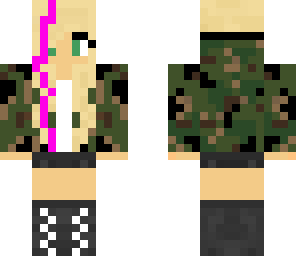 army girl | Minecraft Skin