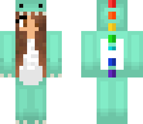 Blue Dinosaur | Minecraft Skin