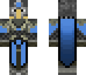 Heroic Blue Knight | Minecraft Skin