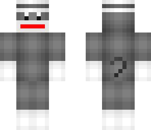 sock monkey | Minecraft Skin