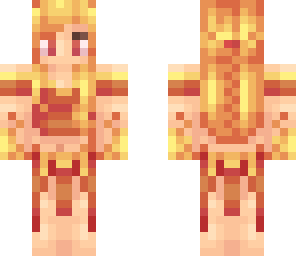 Blaze Girl | Minecraft Skin
