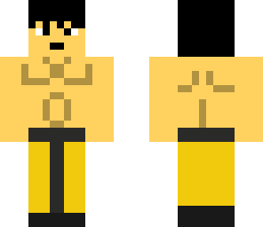 Bruce lee | Minecraft Skin