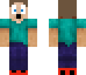 Shocked Steve | Minecraft Skins