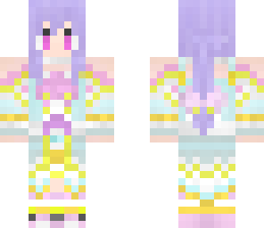 Plutia Hyperdimension Neptunia | Minecraft Skin