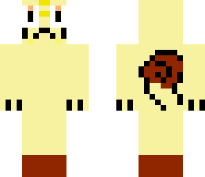 Quiet a bad Meowth from Team Rocket | Minecraft Skin