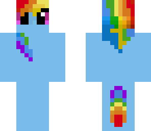 Rainbow Dash | Minecraft Skin