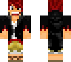 one piece shanks | Minecraft Skins
