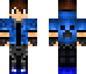 Blue Jacket | Minecraft Skin