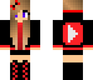 YouTube Girl | Minecraft Skin