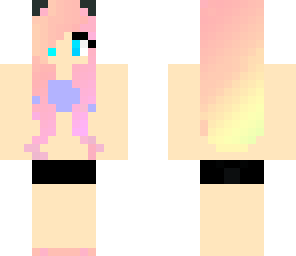 moa emo bikini | Minecraft Skin