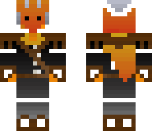 necron-cape-mask | Minecraft Skin