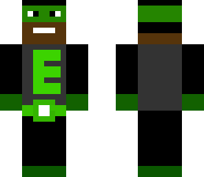Emerald Man Judo | Minecraft Skin
