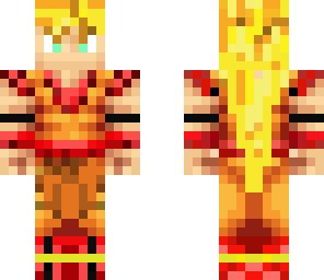 goku ssj3 | Minecraft Skin