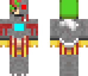 Cyborg Bowser Jr | Minecraft Skin