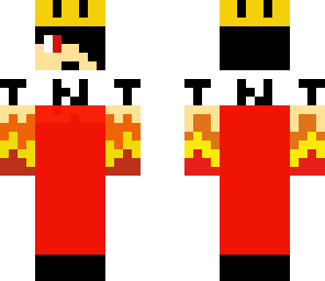 EXPLODING TNT LORD | Minecraft Skin