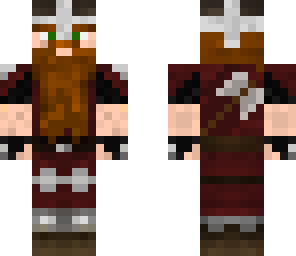 Dwarf Axeman | Minecraft Skin