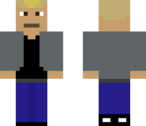 Blonde Undercut | Minecraft Skin