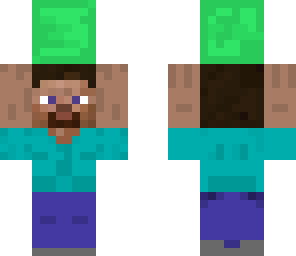 steve with block | Minecraft Skin