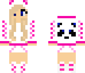 Pink Panda | Minecraft Skin