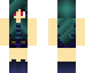 Cave spider girl Read description | Minecraft Skin