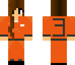 Prison girl fixed | Minecraft Skin
