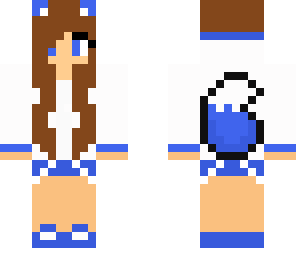 sonic girl | Minecraft Skin