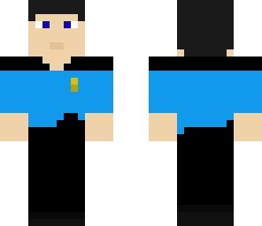 Vulcan from Star Trek TNG | Minecraft Skin