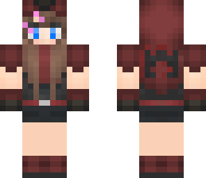 Team Magma Grunt Girl | Minecraft Skin