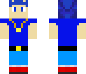 human sonic | Minecraft Skins