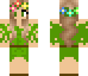 forest nymph fix | Minecraft Skin