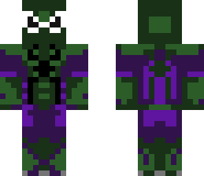 purple spiderman | Minecraft Skins