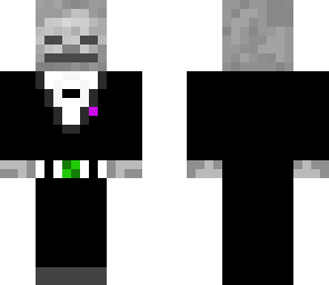 Skeleton Tuxedo | Minecraft Skins