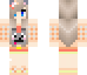 Dog Girl | Minecraft Skin