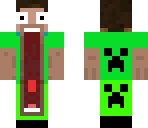 Surprised Steve | Minecraft Skins