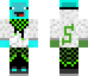Blue Derpy Slime | Minecraft Skin