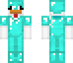 Diamond Armour Chicken | Minecraft Skin