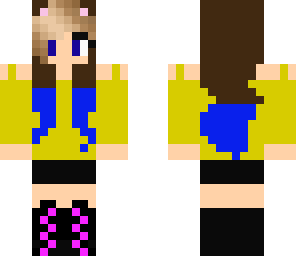 hot girl aimee proal | Minecraft Skin