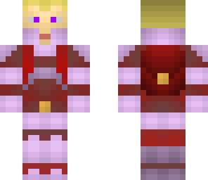 Legendary Aasimar Paladin | Minecraft Skin