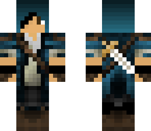 Hooded Shadow Warrior | Minecraft Skin